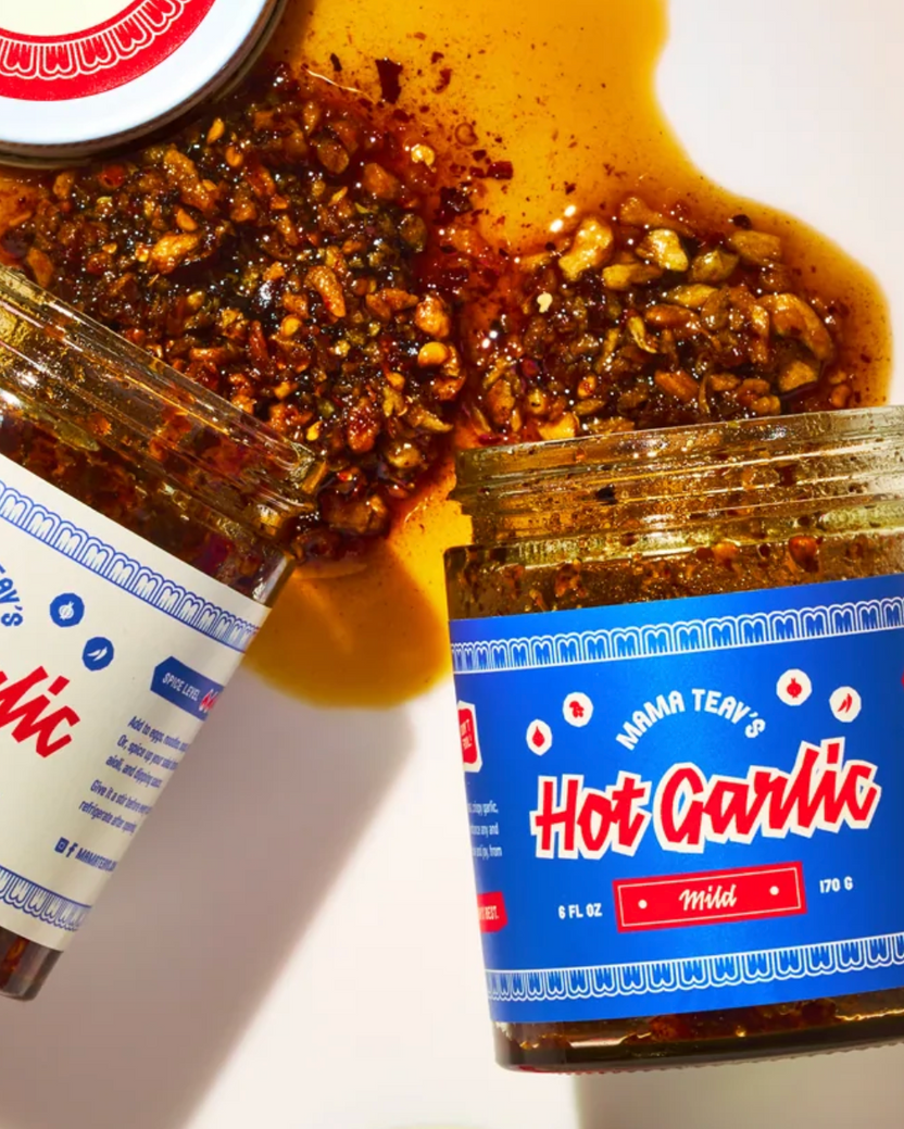 Hot Garlic Chili Crisp – Mama Teav's
